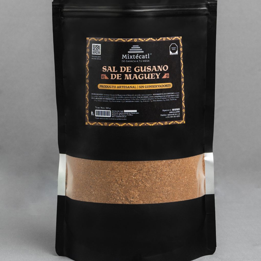 SAL DE GUSANO DE MAGUEY - Mixtécatl